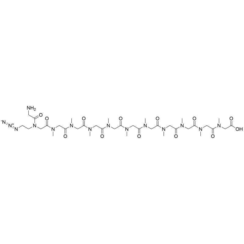 Gly-N-(2-azidoethyl)-Gly-pSar10-OH – Precise PEG