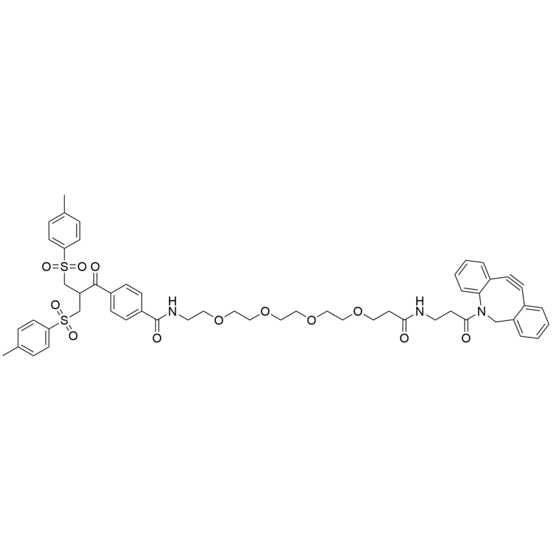 Bis-sulfone-PEG4-DBCO – Precise PEG
