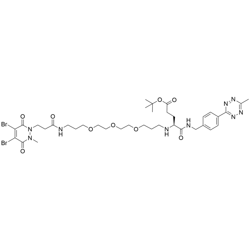 Br2PD-NH2-C1-PEG3-Glu(OtBu)-MTz – Precise PEG