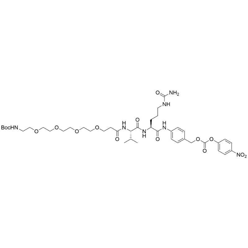 Boc-PEG4-Val-Cit-PAB-PNP – Precise PEG
