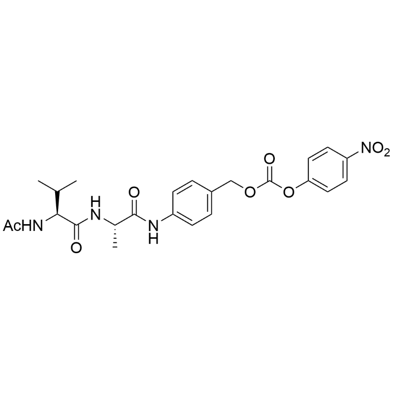 Ac-Val-Ala-PAB-PNP – Precise PEG