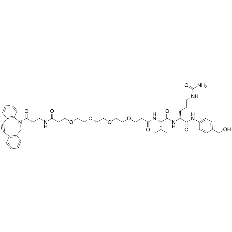 DBCO-NHCO-PEG4-diacid-Val-Cit-PAB-OH – Precise PEG