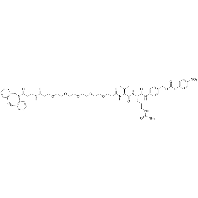 DBCO-NHCO-PEG5-amido-Val-Cit-PAB-PNP – Precise PEG