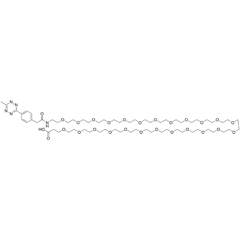 Methyltetrazine-CONH-PEG24-acid – Precise PEG