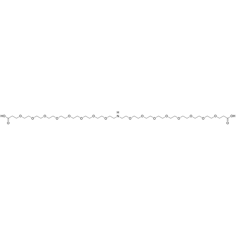 NH-bis(PEG8-Acid) – Precise PEG