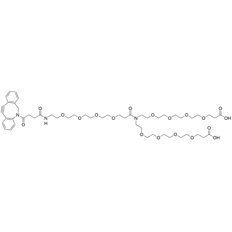 N-(DBCO-PEG4-carbonyl)-N-bis(PEG4-acid) – Precise PEG