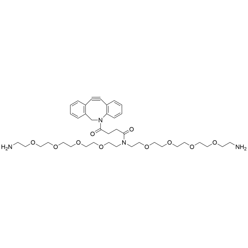 N-(DBCO)-N-bis(PEG4-Amine) TFA salt – Precise PEG