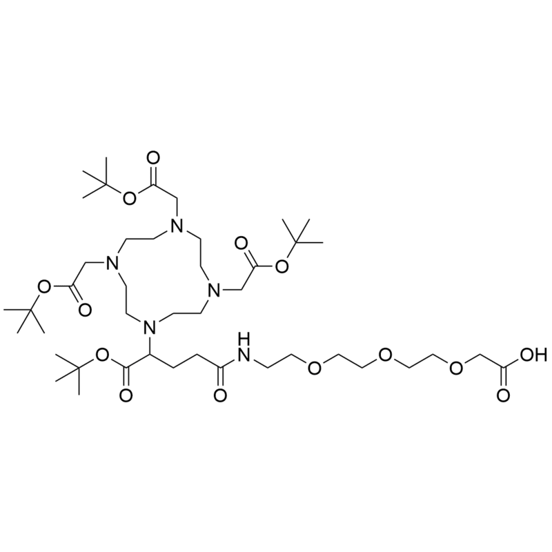 DOTA-GA(tBu)4-PEG3-CH2COOH – Precise PEG
