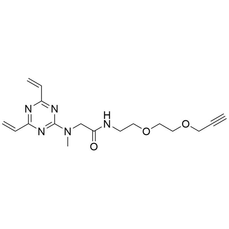 Propargyl-PEG2-Gly-DVT – Precise PEG