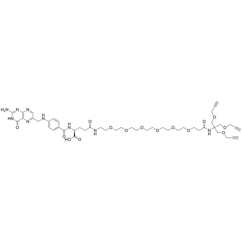 Folate-PEG6-tris-propargyl – Precise PEG