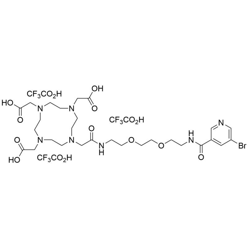 5-bromonicotinicamide-PEG2-DOTA TFA – Precise PEG