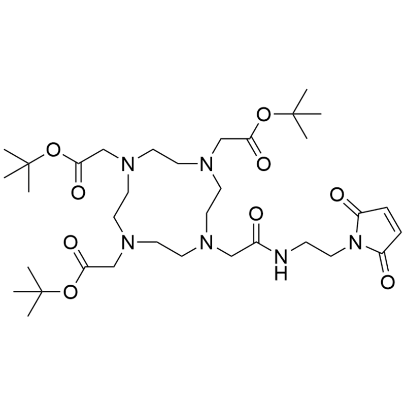 Maleimido-mono-amide-DOTA-tris(t-Bu ester) – Precise PEG