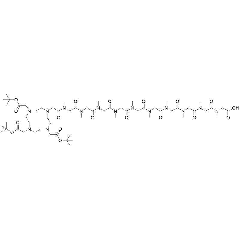 pSar10-DOTA-tris(t-Bu ester) – Precise PEG