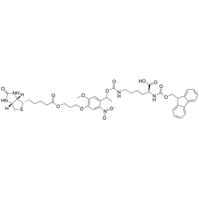 Fmoc-Lys(PC biotin)-OH – Precise PEG