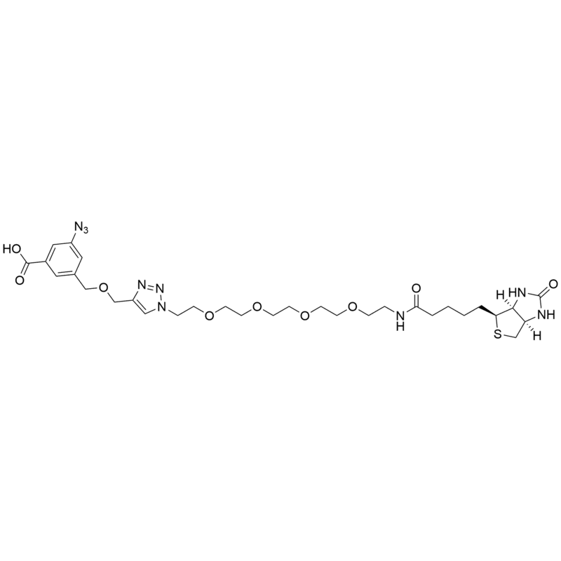 Biotin-PEG4-Triazole-PA-Acid – Precise PEG