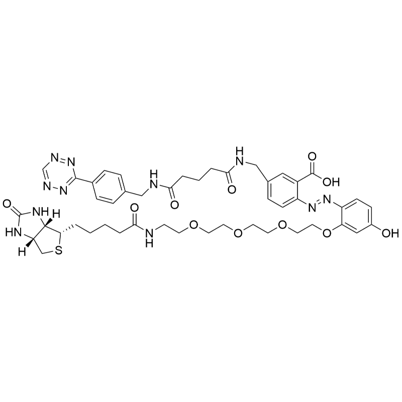 ((E)-5-(Tz-Ph-NHCO-C3-CONH-AM)-2-((2-(PEG3-Biotin)-4-OH)-NR)BA – Precise PEG