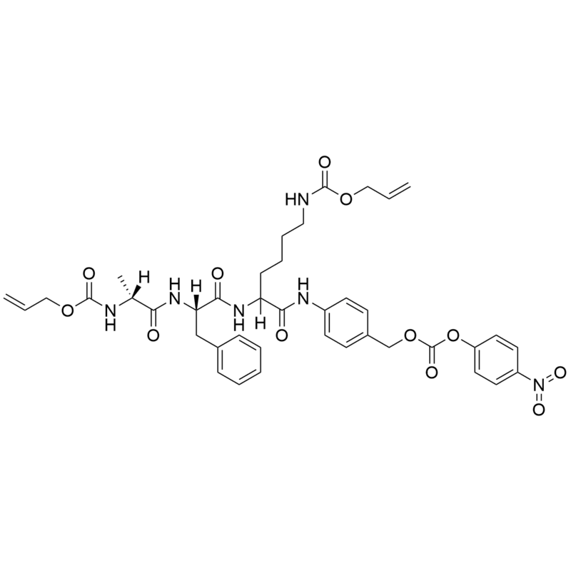 Alloc-D-Ala-Phe-Lys(Aloc)-PAB-PNP – Precise PEG