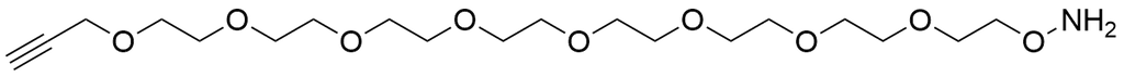 Aminooxy-PEG8-Propargyl – Precise PEG