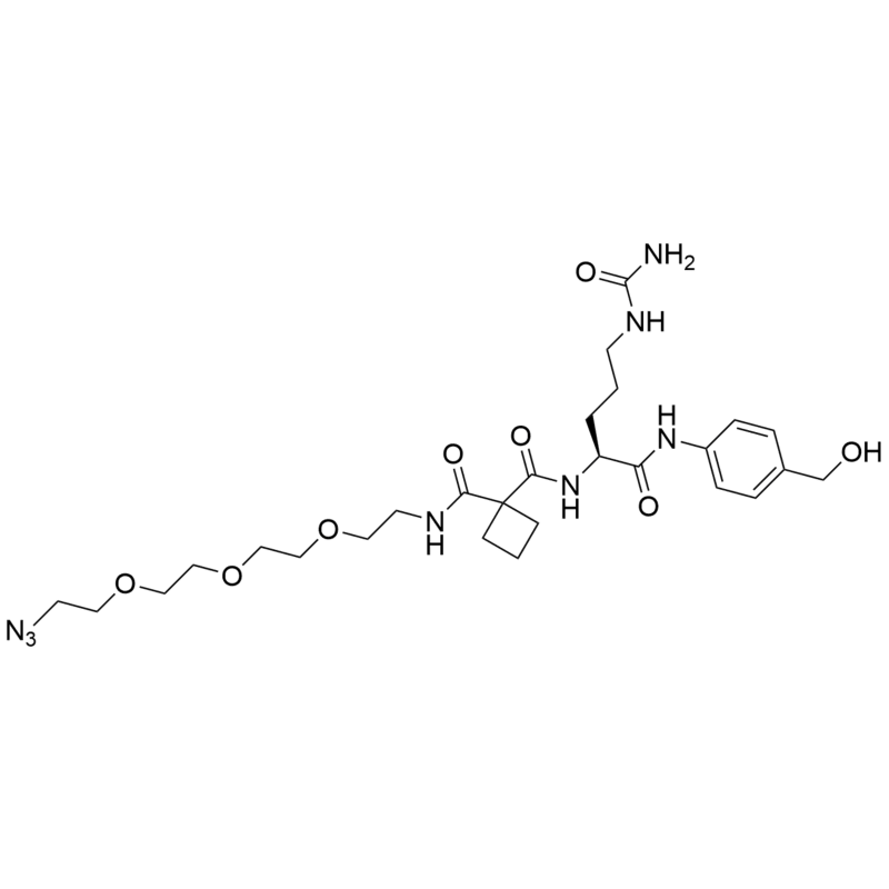 Azide-PEG3-Amide-cBu-Cit-PAB – Precise PEG