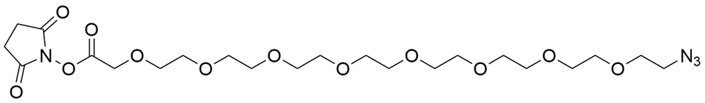 Azido-PEG8-CH2COOH NHS Ester – Precise PEG