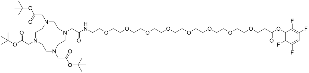 DOTA-tris(t-Bu)-Amido-PEG8-TFP Ester – Precise PEG