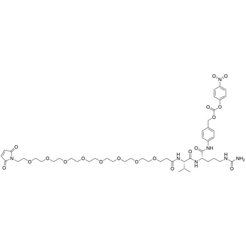 Mal-PEG8-Val-Cit-PAB-PNP – Precise PEG