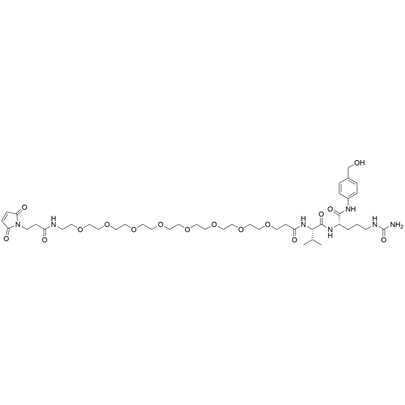 Mal-amide-PEG8-Val-Cit-PAB-OH – Precise PEG