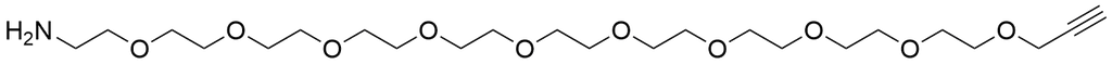 Propargyl-PEG10-Amine – Precise PEG