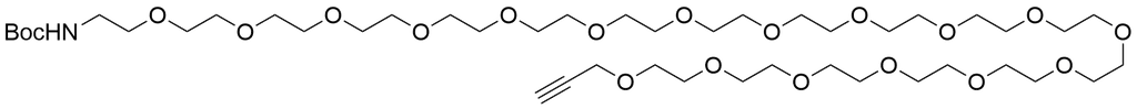 Propargyl-PEG18-Boc Amine – Precise PEG