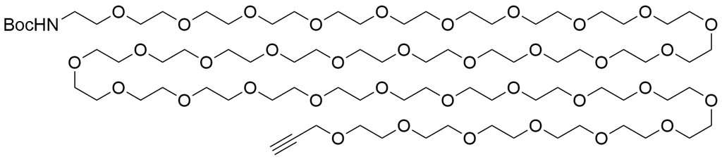 Propargyl-PEG36-Boc Amine – Precise PEG