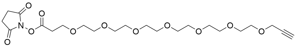 Propargyl-PEG7-NHS Ester – Precise PEG
