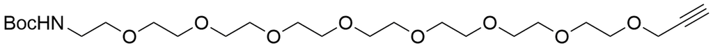 Propargyl-PEG8-Boc Amine – Precise PEG