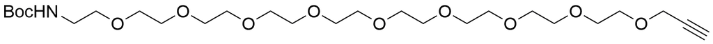 Propargyl-PEG9-Boc Amine – Precise PEG