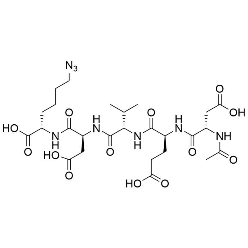 Ac-Asp-Glu-Val-Asp-Lys(diazo)-OH – Precise PEG