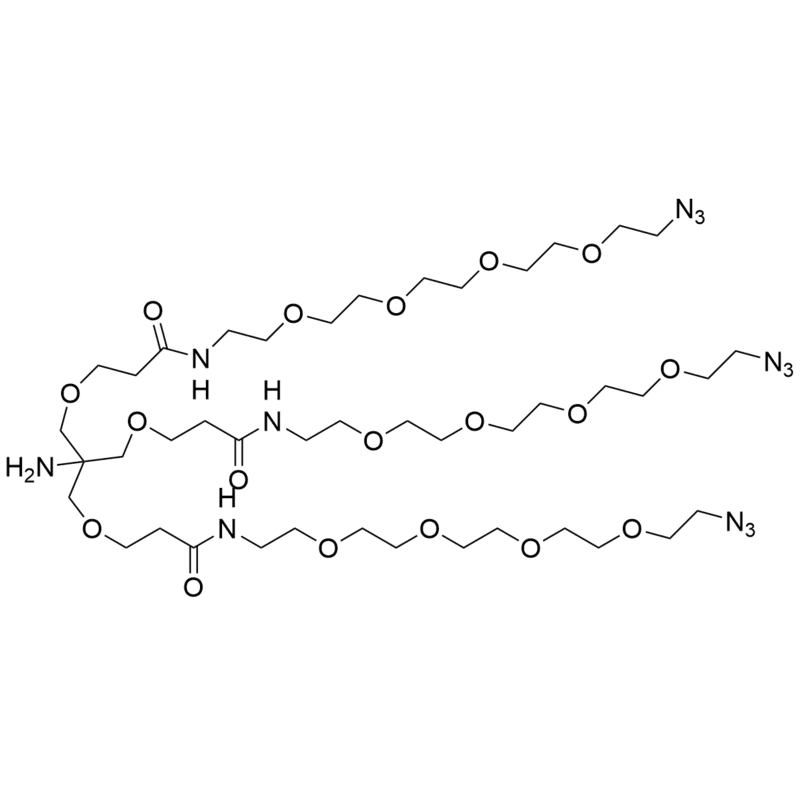 Amino-Tri-(Azide-PEG4-ethoxymethyl)-methane – Precise PEG