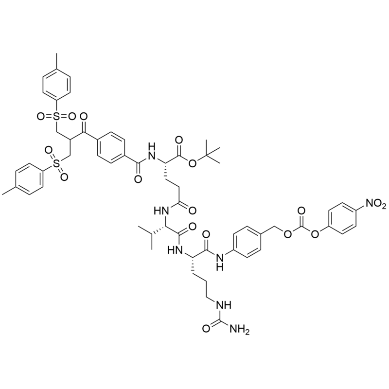 Bis-Sulfone-Glu-OtBu-Val-Cit-PAB-PNP – Precise PEG