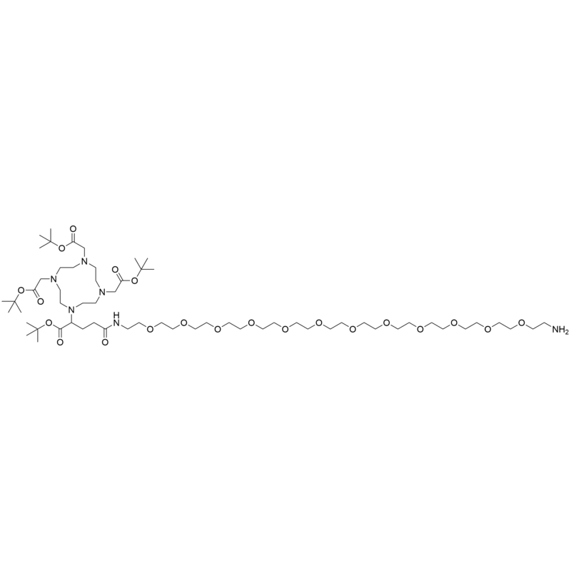 DOTA-GA(tBu)4-PEG12-Amine – Precise PEG