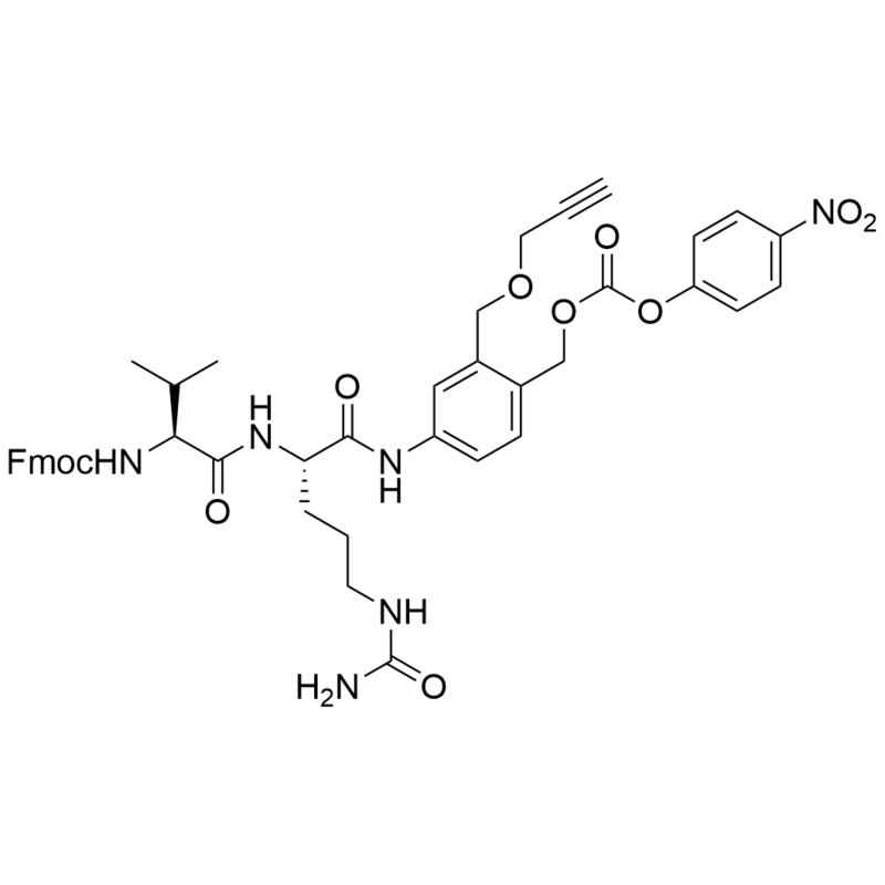 Fmoc-Val-Cit-Propargoxy methyl-PAB-PNP – Precise PEG