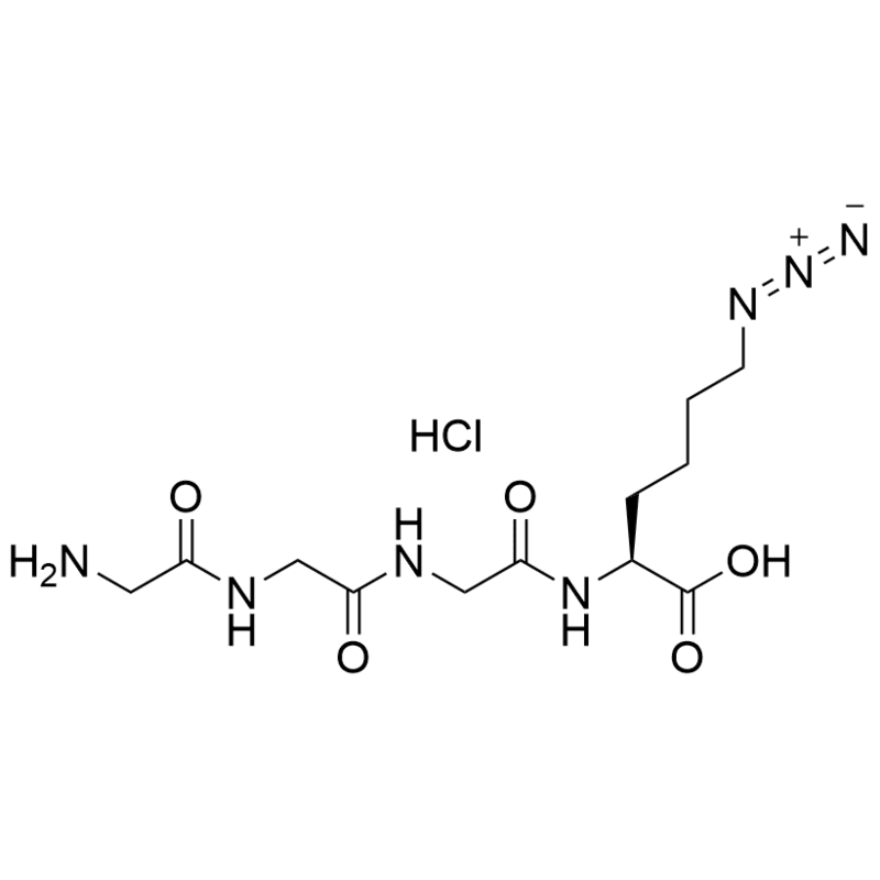 H-(Gly)3-Lys(N3)-OH hydrochloride – Precise PEG