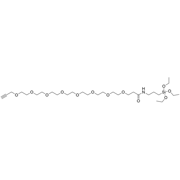 Propargyl-PEG8-triethoxysilane – Precise PEG