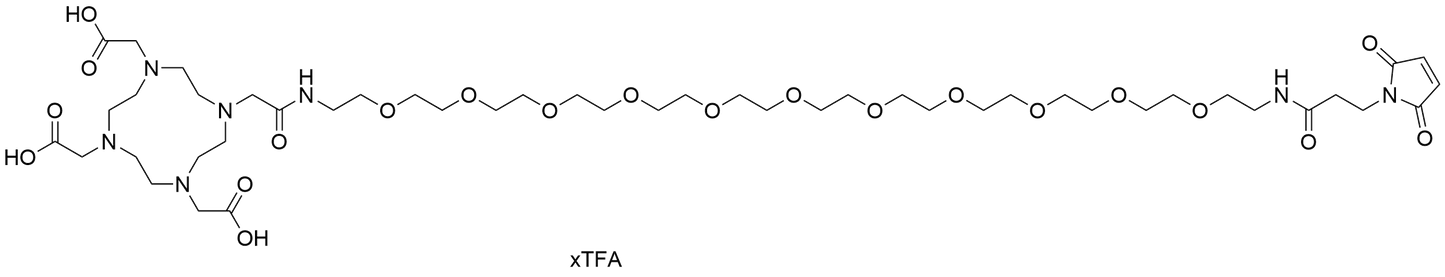 DOTA-PEG11-Amido Mal xTFA Salt – Precise PEG