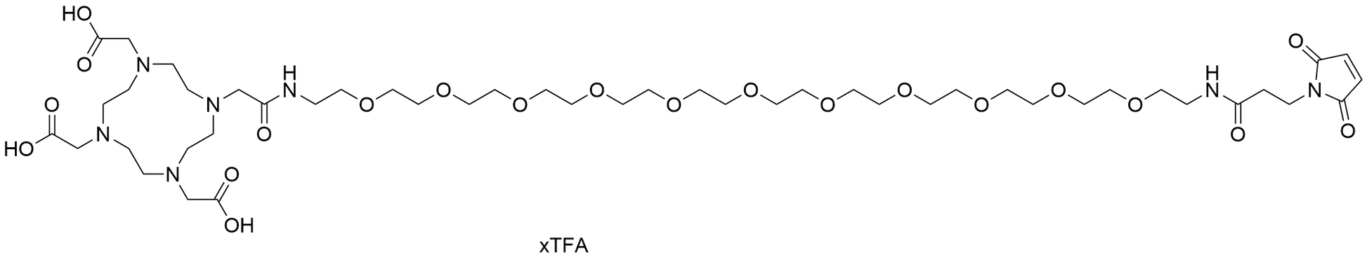 DOTA-PEG11-Amido Mal xTFA Salt – Precise PEG