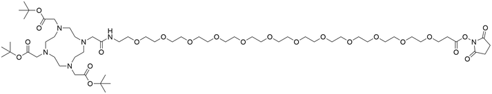DOTA-tris(t-Bu)-Amido-PEG12-NHS Ester – Precise PEG