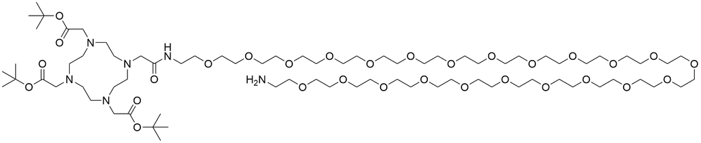 DOTA-tris(t-Bu)-Amido-PEG23-Amine – Precise PEG