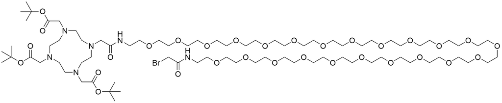 DOTA-tris(t-Bu)-Amido-PEG23-Bromoacetamide – Precise PEG