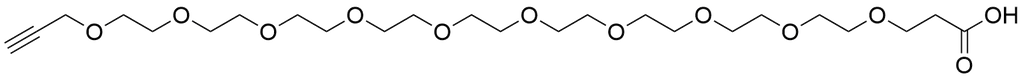 Propargyl-PEG10-Acid – Precise PEG