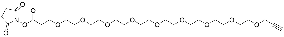 Propargyl-PEG10-NHS Ester – Precise PEG