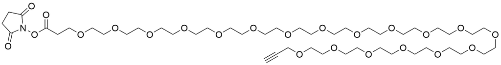 Propargyl-PEG19-NHS Ester – Precise PEG