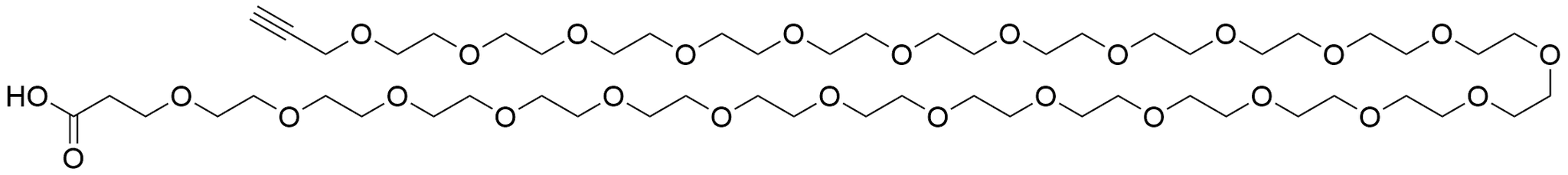 Propargyl-PEG25-Acid – Precise PEG