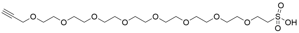 Propargyl-PEG8-Sulfonic_Acid – Precise PEG